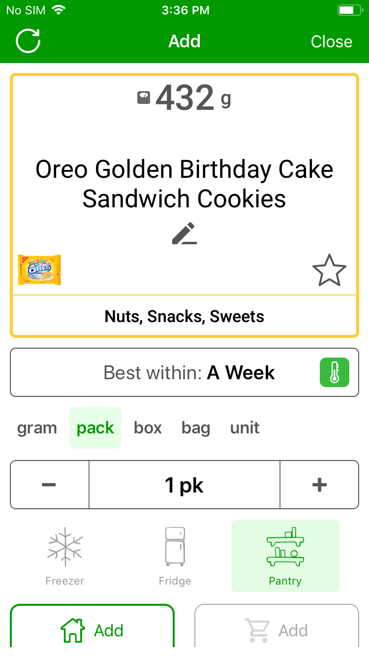 Free food expiry tracking fridge and pantry manager app, grocery ...